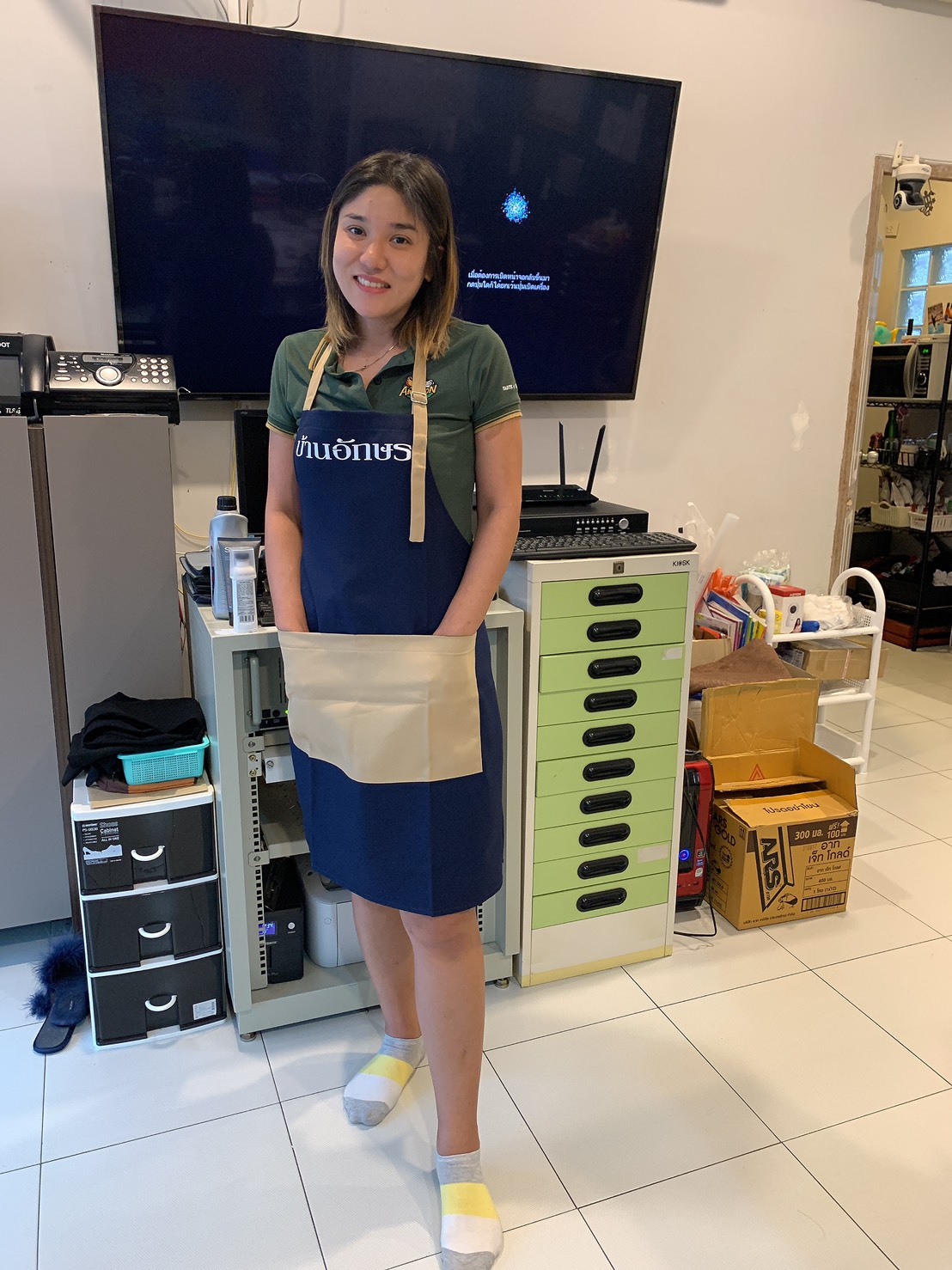 ยูนิฟอร์มพนักงาน เสื้อฟอร์มพนักงาน รับทําเสื้อโปโล - รูปรีวิวจากลูกค้า - Toffy Boutique